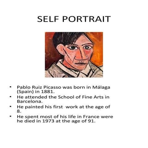 Pablo picasso (2) | PPT | Painting | Arts and Crafts