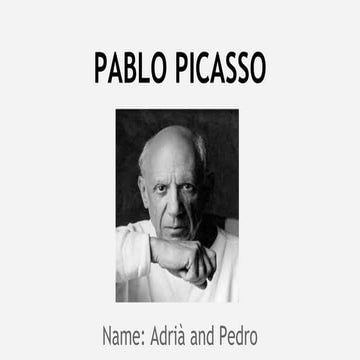 Pablo Picasso 2 | PPT