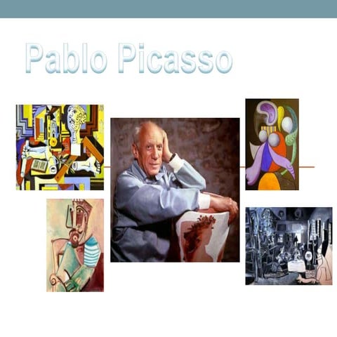 Pablo Ruiz Picasso- Power Point (Español) 1º Primaria | PPTX