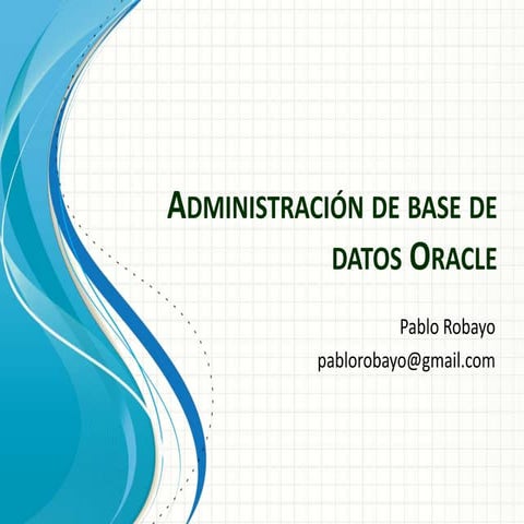 Introducción a base de datos Oracle | PPTX