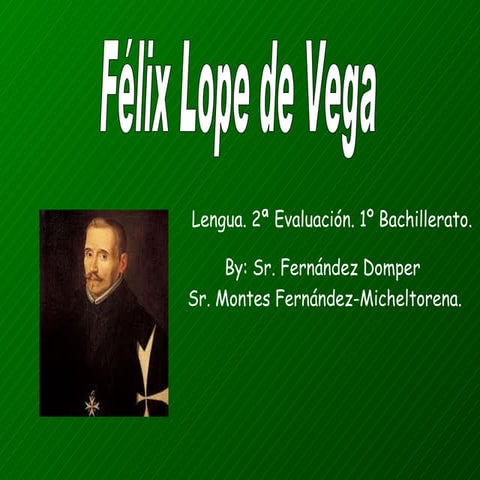 Lope de vega | PPTX