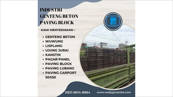 Pabrik paving block abu batu Malang | PDF