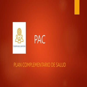 plan complementario pac ,soa ,prepagadas | PPTX