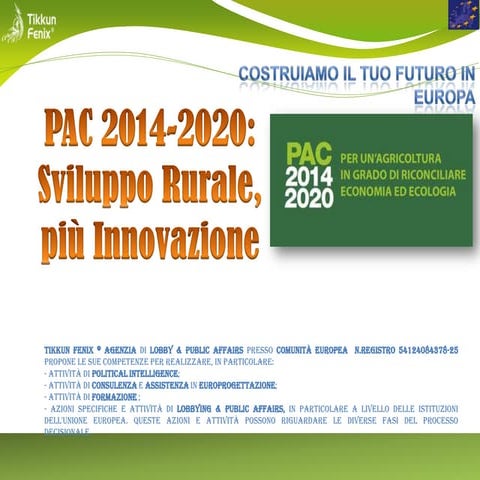 PAC 2014- 2020 | PPT