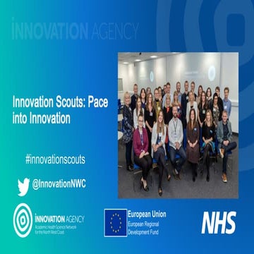 Innovation Scouts: Pace into innovation webinar | PPTX
