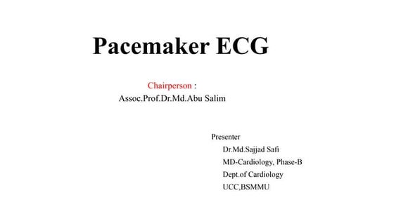 ECG (Electrocardiogram) | PPT