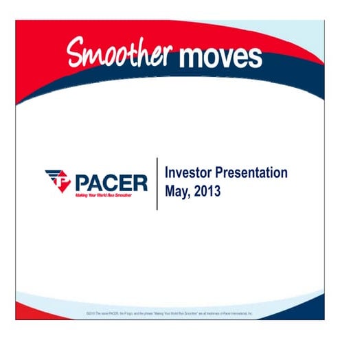 Pacer may13pres | PDF