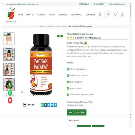 Pachan Fatafat 60 Capsules Digestion Problem Solution.pdf