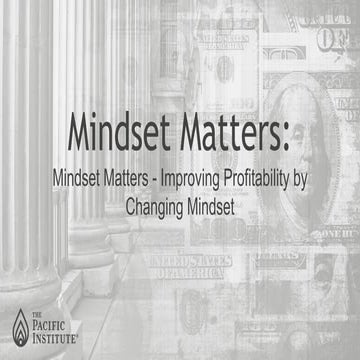 Mindset and Culture presentation | PDF