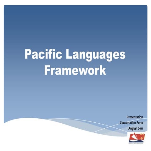 Pacific languages forum | PPSX