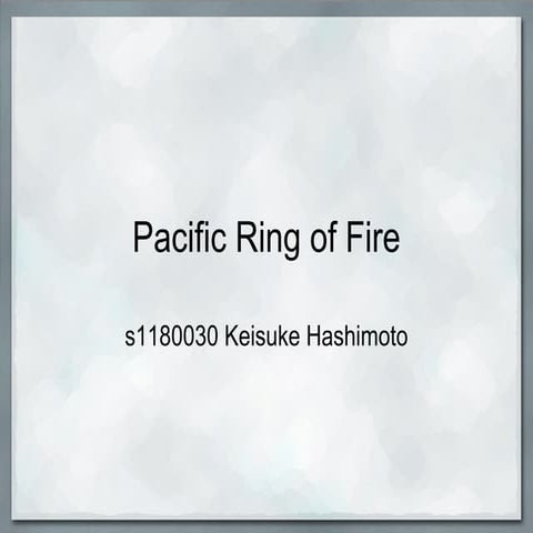 Pacific ring of_fire | PDF