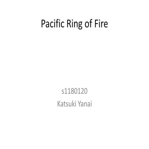 Pacific ring of fire | PDF