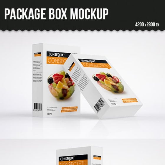 Paper packet mockup | PDF