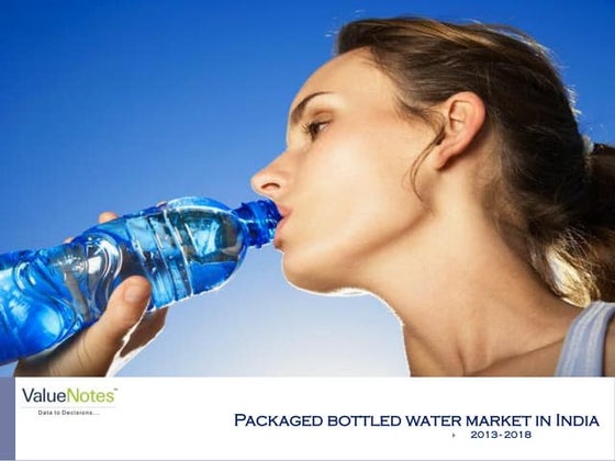 Packaged Drinking Water Industry in India | PDF | Home Appliances ...