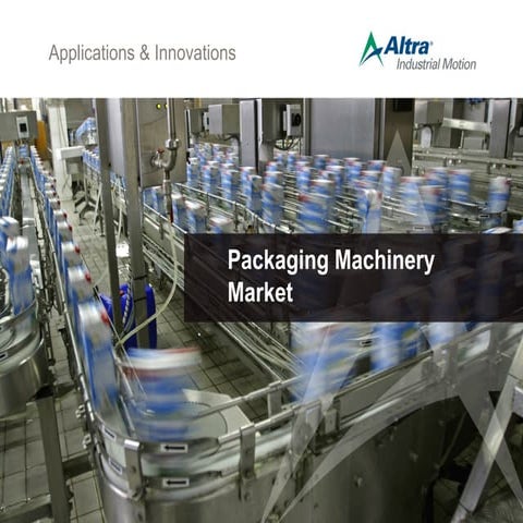 Packaging Machinery Applications & Innovations | PPT