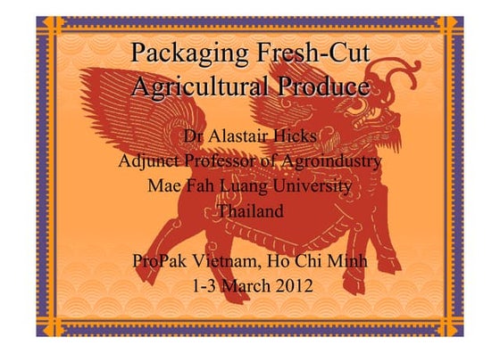 Post harvest handling and transportation | PPTX