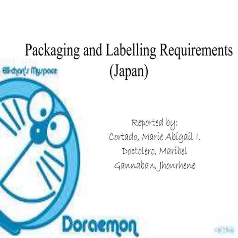 Packaging and labelling requirements (revised and final) | PPTX