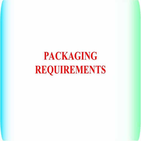 Packaging c-5.ppt packeging is very important for | PPT