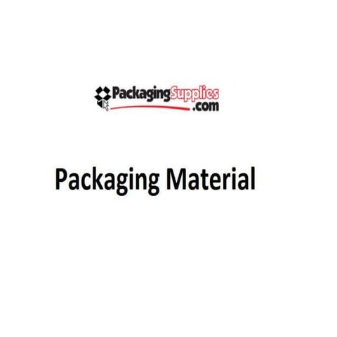 Packaging material | PPT