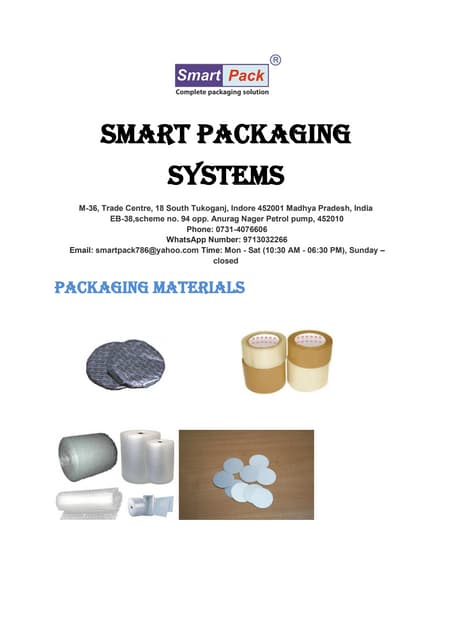 All type Sealing / packaging Machine | PDF