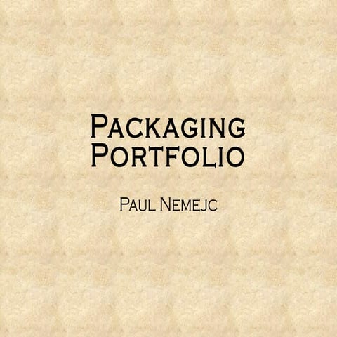 Packaging Design | PPT