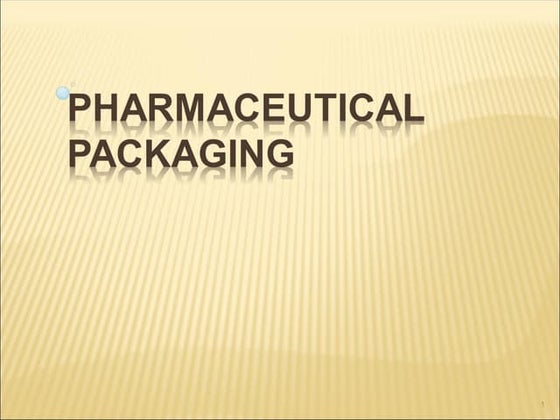 Pharmaceutical Packaging tablet and capsules | PPT