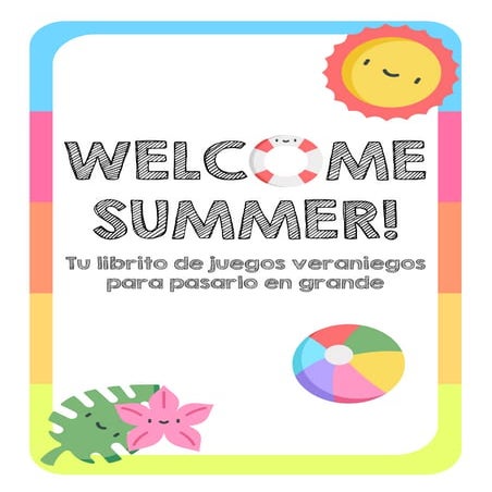 Pack de juegos veraniegos | PDF