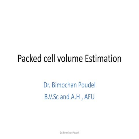Packed Cell volume estimation.pptx