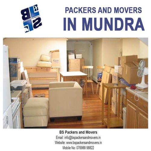 Packers and movers in mundra bs | PDF