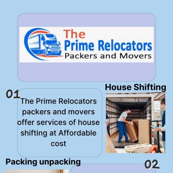 The Prime Relocators Packers And Movers presentations