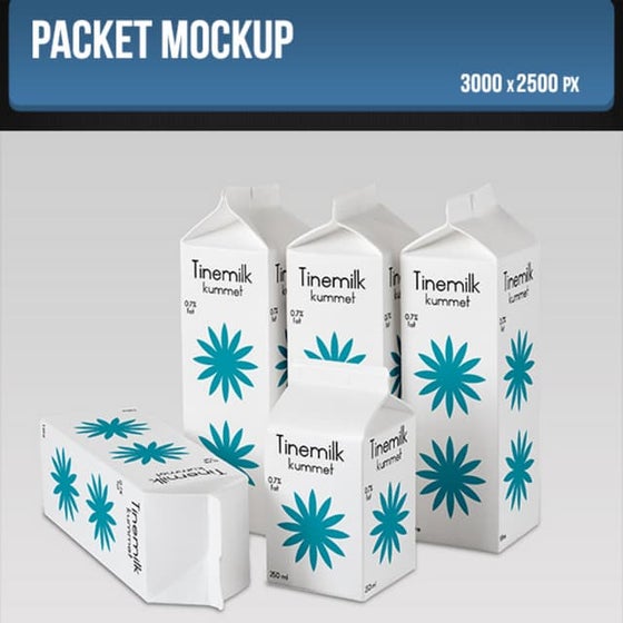 Paper packet mockup | PDF
