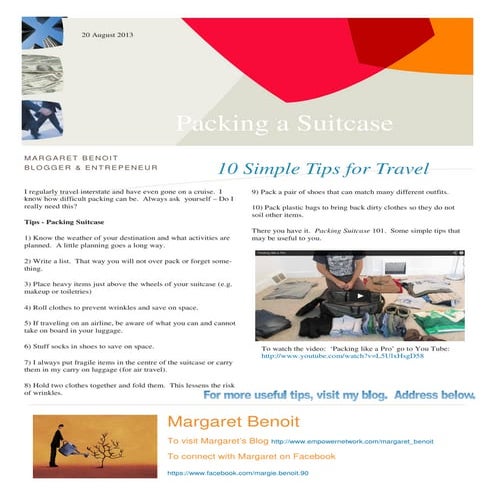 Packing a Suitcase | PDF