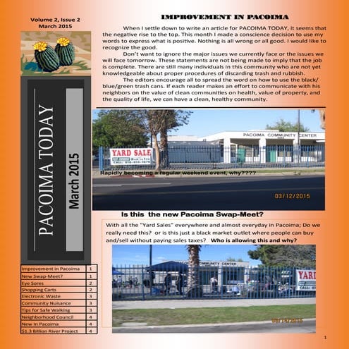Pacoima today march 2015 | PDF