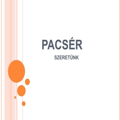 Pacser prezentacio | PPTX