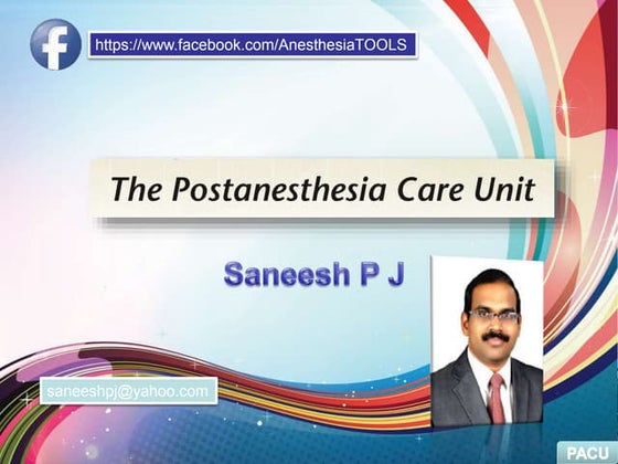 Post Anesthesia Care Unit | PPT