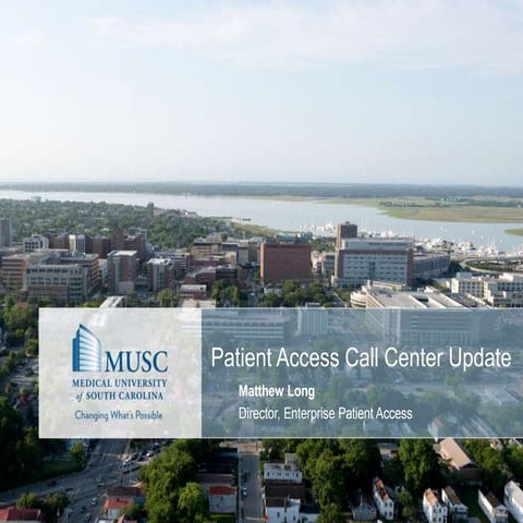 Patient Access Call Center Update | PPT