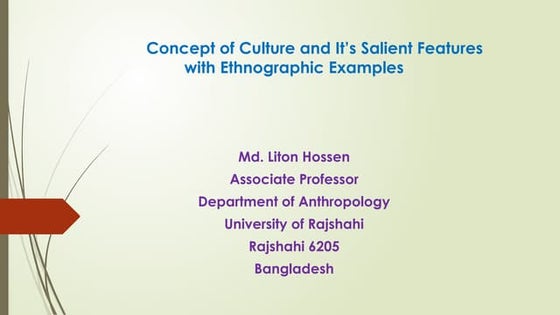 Culture and Education | PPT