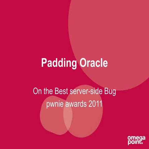 Padding Oracle [opkoko2011] Pptx