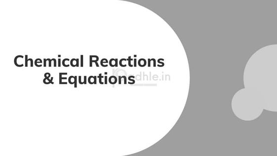 Rapid Revision - Chemical Reaction and Equations (Prashant Kirad).pdf