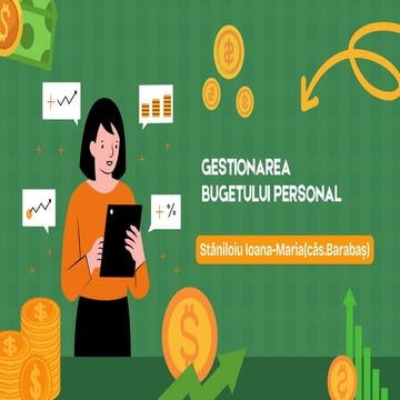 Prezentare -Gestionarea bugetului personal | PDF