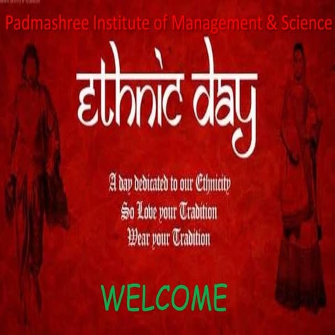 ethnic day ethnicity in india | PPTX