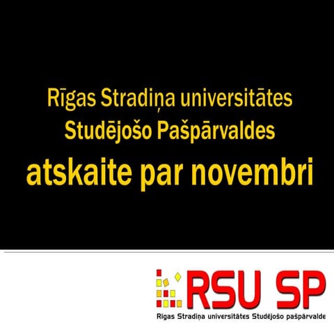 Rsu International | PPT