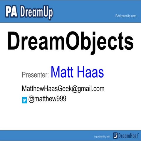 DreamObjects | PPT