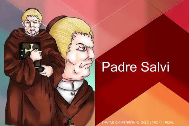 Padre Salvi Noli Me Tangere Tagalog Padre Salvi Noli Me Tangere Tagalog
