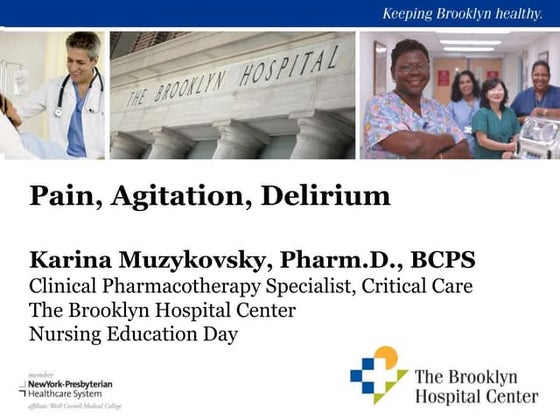 The New 2018 SCCM PADIS Guidelines: Quick Hits of Recommendations for ...