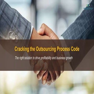 Cracking The Outsourcing Process Code | PPT