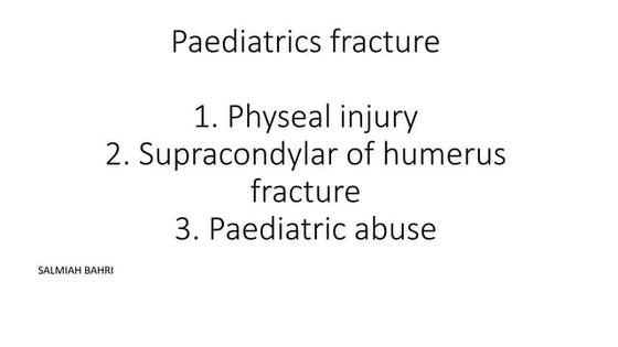 Femoral bone fracture | PPT