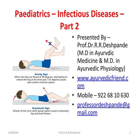 Paediatrics – infectious diseases – part 2 76 | PDF