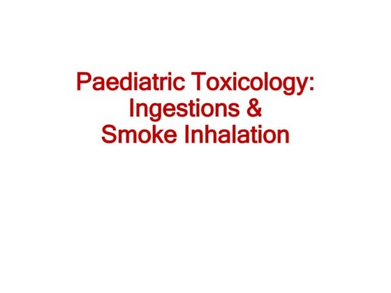 Poisoning & its management | PPT | Digestive Disorders | Diseases and ...