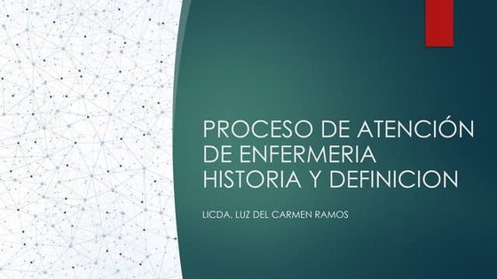 Línea del tiempo proceso atención enfermero (PAE) | PDF